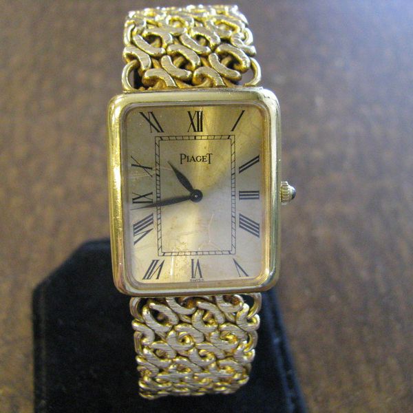 Piaget 14k Solid Gold Mens Watch 78.4 grams wind up dial | WatchCharts