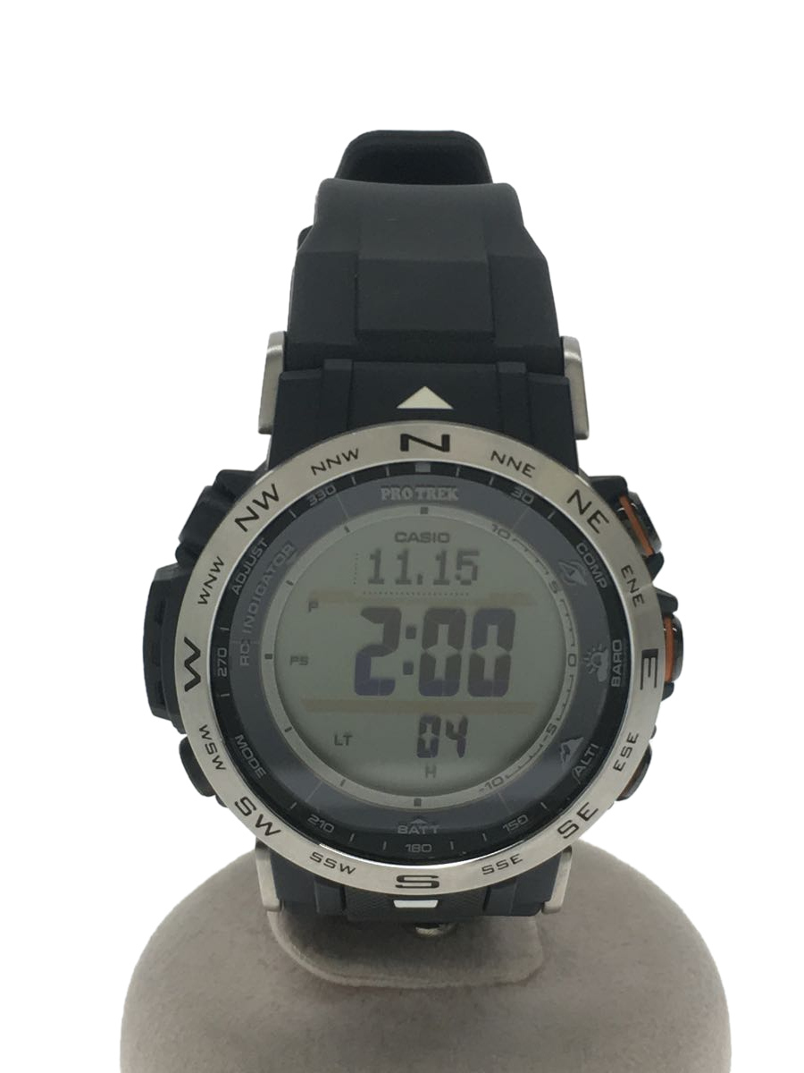 [Used] CASIO Solar watch/PRO TREK/Digital/Rubber/PRW-30/Protrek/Casio ...