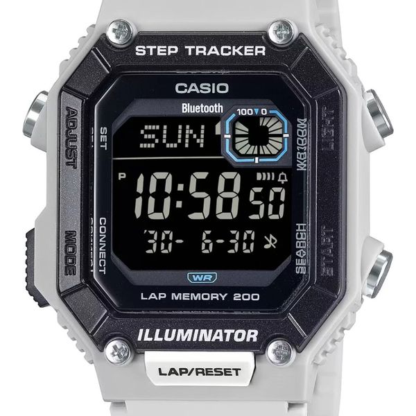 Casio WSB1000-8BV, World Time Watch, Chronograph, 5 Alarms, 200 Lap ...