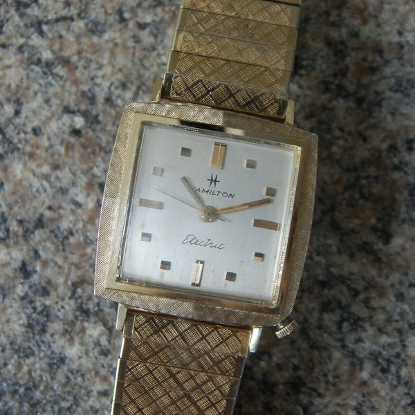 Very Nice 1965 Hamilton Centaur 505 Electric Watch - Needs Service ...