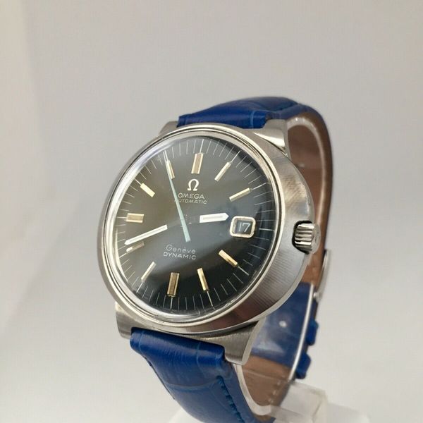 OMEGA Geneve Dynamic Black Dial Date ref 166.039 | WatchCharts