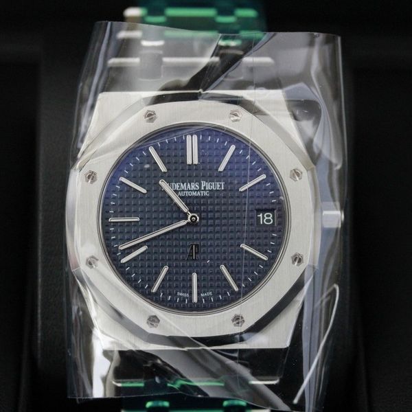 FSOT: BNIB Audemars Piguet Royal Oak ULTRA THIN 15202 Blue Dial ...