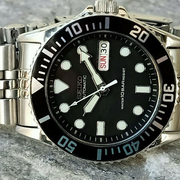 SEIKO DIVER 7S26-0040 SKX031K SUBMARINER AUTOMATIC MEN'S WATCH SERIAL N ...