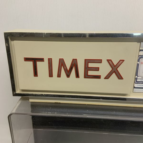 Vintage Store Display Case The Digital TIMEX Quartz Watch | WatchCharts ...