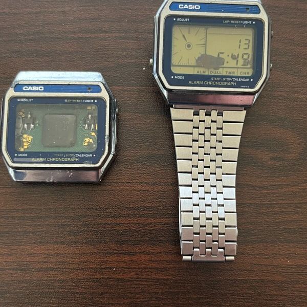 Vintage Casio AX-250 Digital Men's Digital Watches 80s Rare - Faulty ...