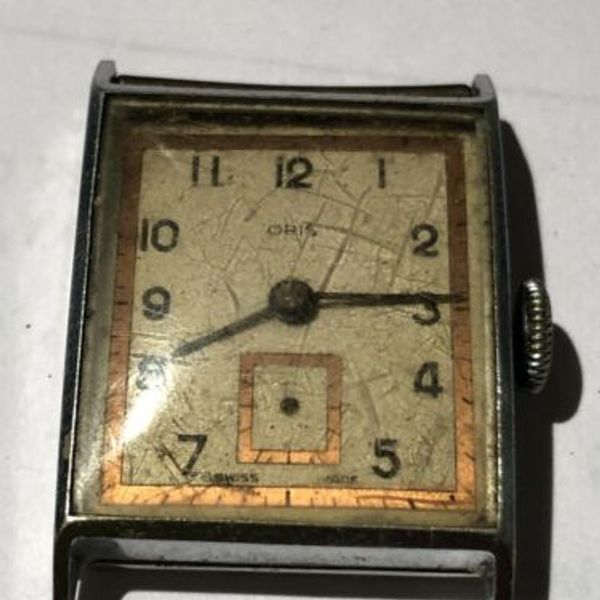 Vintage Art Deco Gents ORIS Wrist Watch Swiss Spares /repairs C:-1930s. | WatchCharts Marketplace
