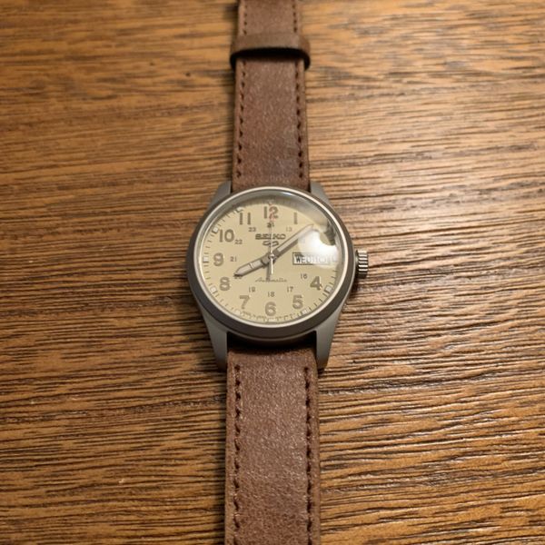 [$90 USD] Seiko 36mm SRPJ83 field watch | WatchCharts