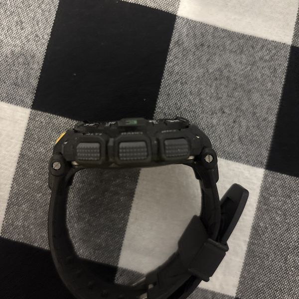 Casio Pathfinder Alti Baro Compass Tough Solar Men's Black Watch 3246 ...