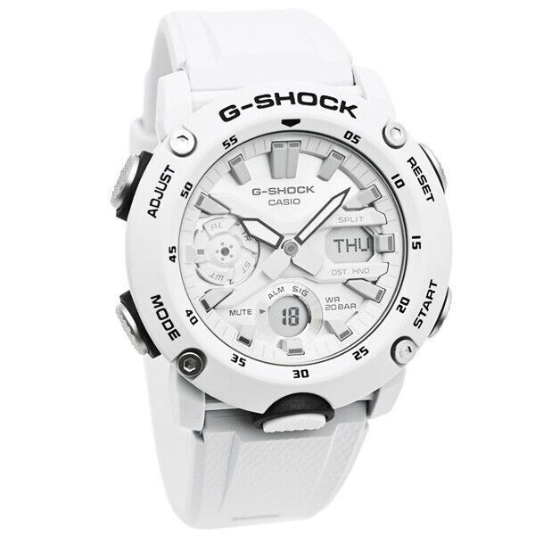 CASIO G-Shock GA-2000S-7AJF Carbon Core Guard Analog Digital White ...