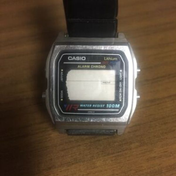 Vintage Casio W-780 Alarm Chrono Modulo 549 Lithium LCD REPAIR ...