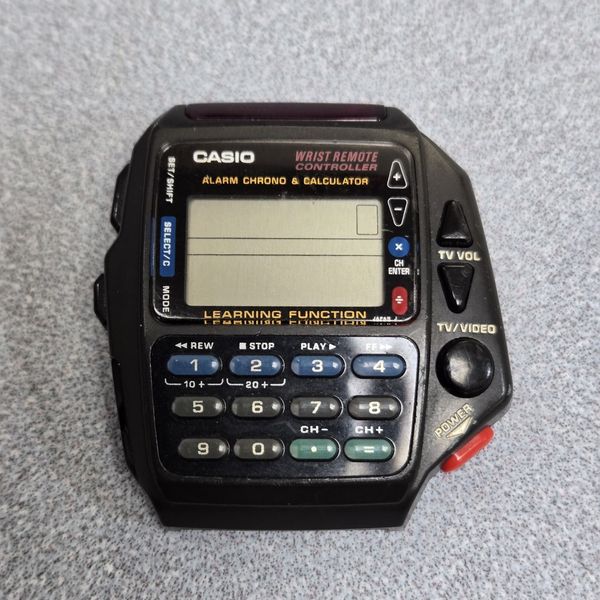 CASIO CMD-40 Wrist Remote Controller Watch Vintage Parts Repair ...
