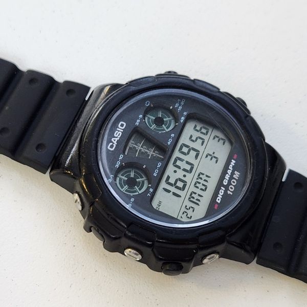 VINTAGE CASIO DIGI GRAPH WATCH DGW-30 MADE IN KOREA | WatchCharts ...