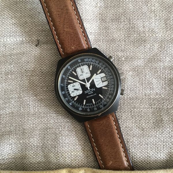 [WTS] Vintage Myon Paris Hand Winding Chronograph ($650) | WatchCharts Marketplace