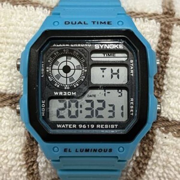 Casio Royale Style - Mens Womens TURQUOISE BLUE Digital Watch ...