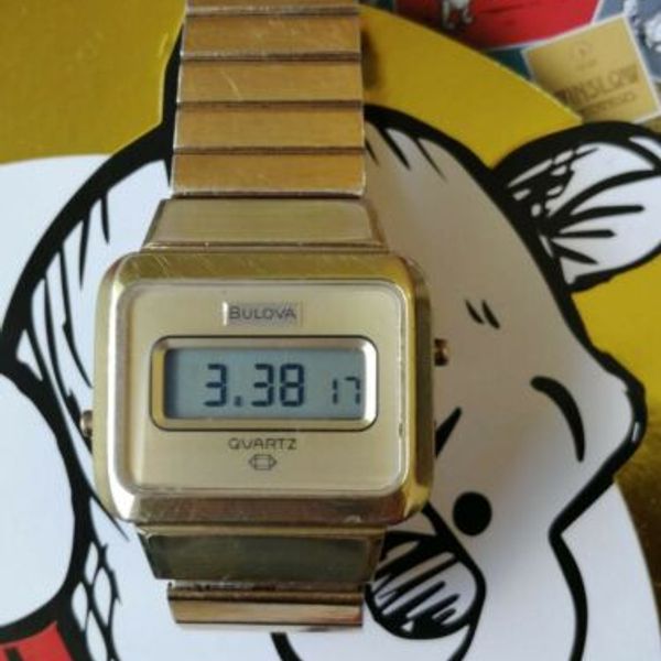 Vintage Bulova Lcd Digital Watch | WatchCharts
