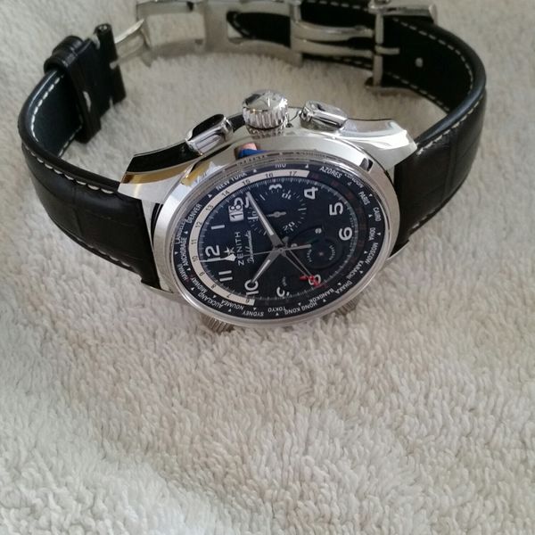 Zenith Doublematic Alarm Chronograph Mint $8,150 | WatchCharts Marketplace
