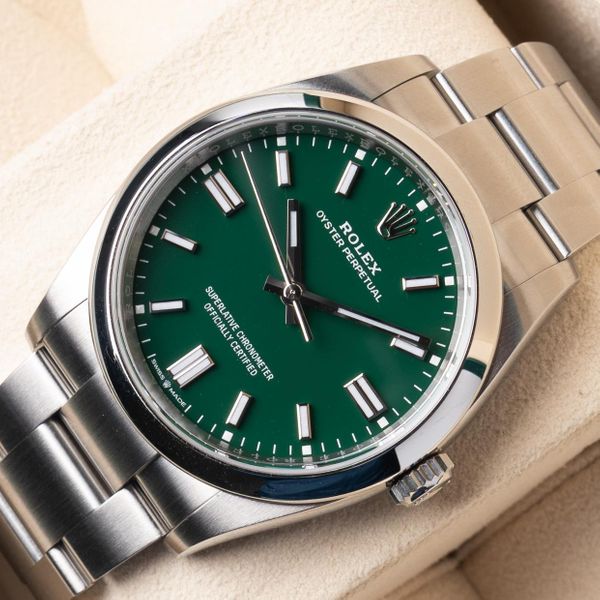 [WTS] 2023 Rolex Oyster Perpetual 36mm 126000 Green Dial | WatchCharts ...