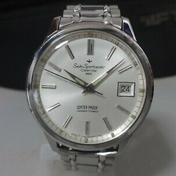 Vintage 1964 SEIKO Automatic watch [Seiko Sportsmatic Calendar 820] 17J | WatchCharts Marketplace