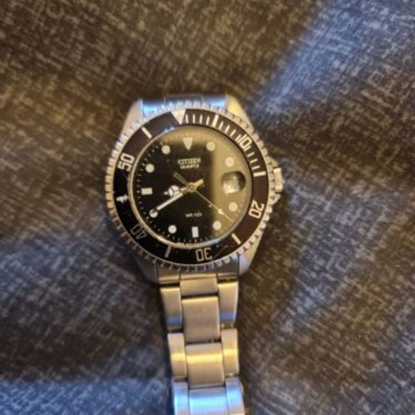 CITIZEN VINTAGE SUBMARINER QUARTZ MENS DIVERS WATCH SPARES ...