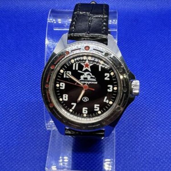 Vostok Komandirskie 17 Jewels Automatic Soviet Russian Military Watch ...
