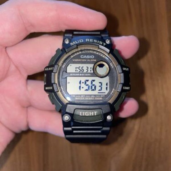 Casio Mud Resist Super Illuminator Digital Quartz Watch 3463 TRT-110H ...