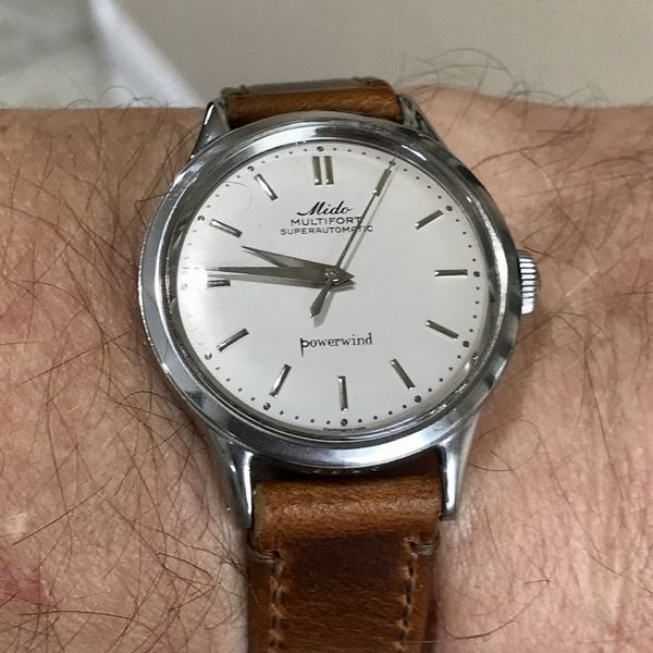 [$380 USD] FS: Vintage Mido Multifort Powerwind | WatchCharts