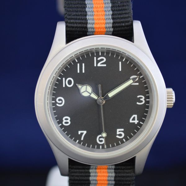 ETA 2801-2 Military Style Field Watch 35 mm | WatchCharts Marketplace