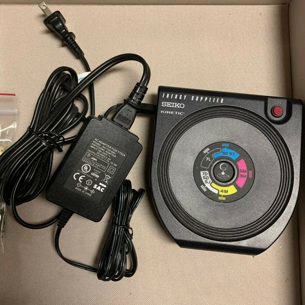 Seiko Kinetic watch charger Energy Supplier YT02A | WatchCharts Marketplace