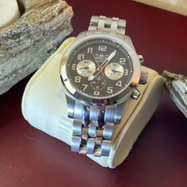 Invicta Model N0.5105 Sapphire Crystal 316L All Stainless Steel 100m ...