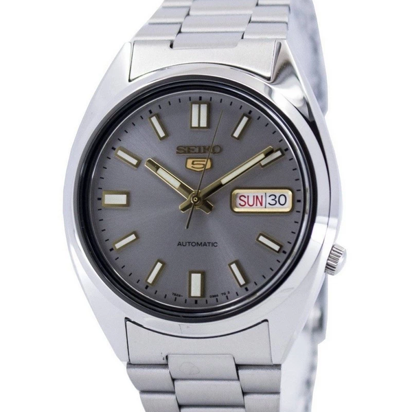 Seiko 5 Automatic - SNXS75 - Grey Dial - Datejust - Daydate - NEW ...