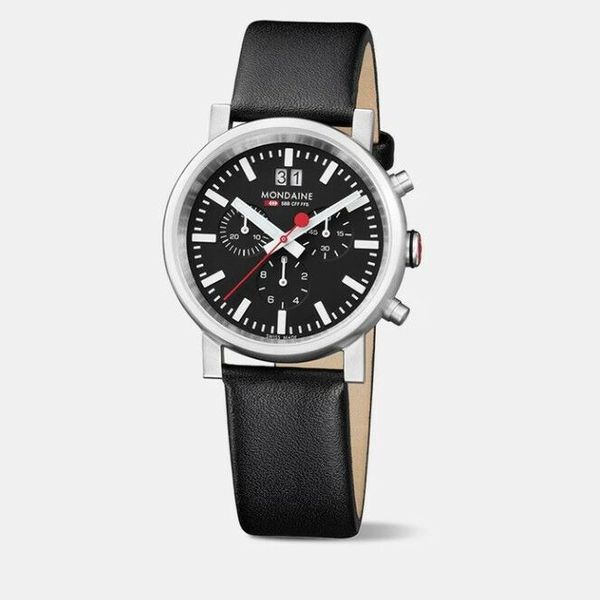 Mondaine Evo Swiss Made Quartz Chronograph 40mm A690.30304.14SBB New in ...