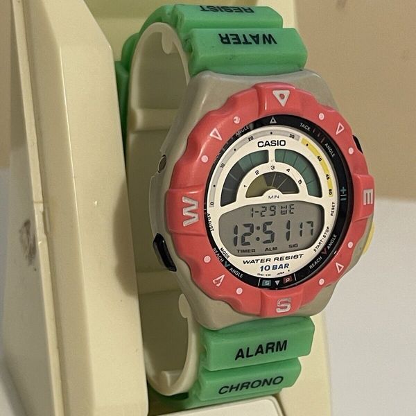 Casio TRW-100 Yacht Time Vintage Watch Japan | WatchCharts Marketplace