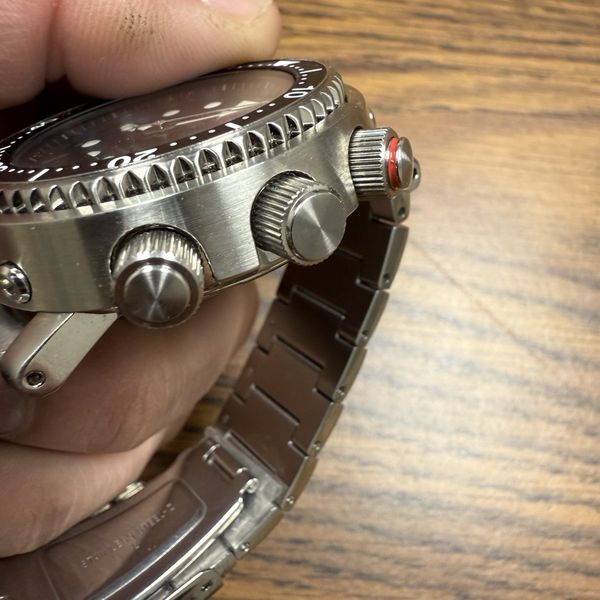 Seiko Prospex SNJ033 46.9mm Stainless Steel Solar Diver's Watch Pre ...