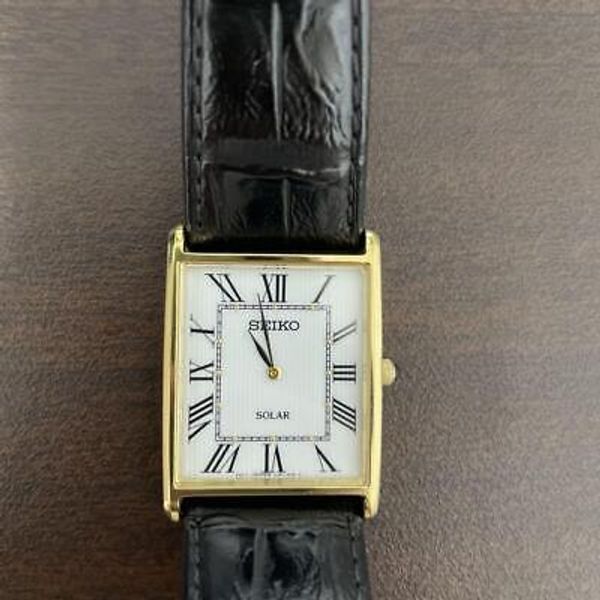 Seiko Tank Solar Sup880 | WatchCharts Marketplace