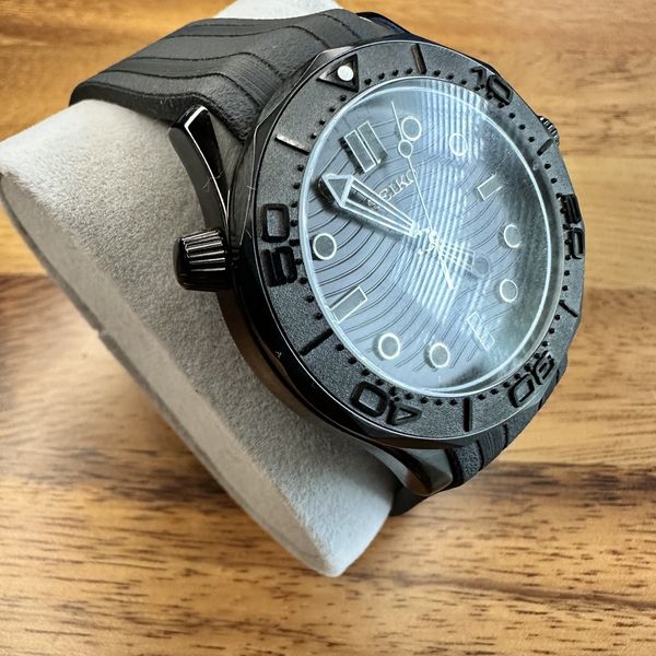 New Seiko Mod Stealth Dive Watch | WatchCharts Marketplace