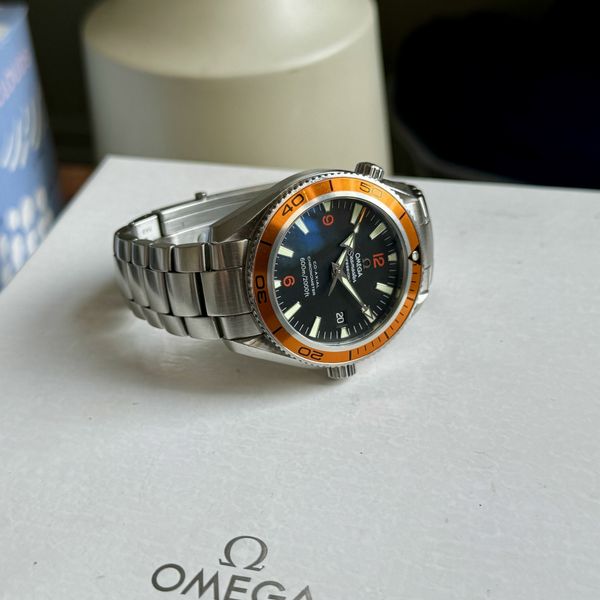 Omega Seamaster Planet Ocean 2500 42mm 2209.50 Full Kit | WatchCharts ...