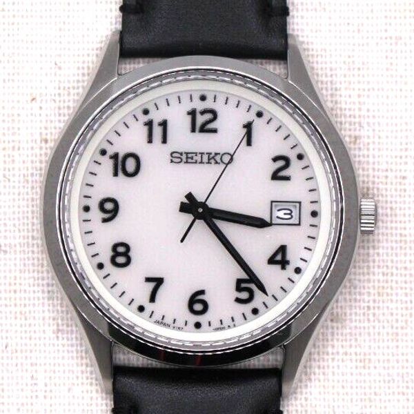 SEIKO SELECTION SBPX157 Stainless Steel Solar Analog Watch Full Lume ...