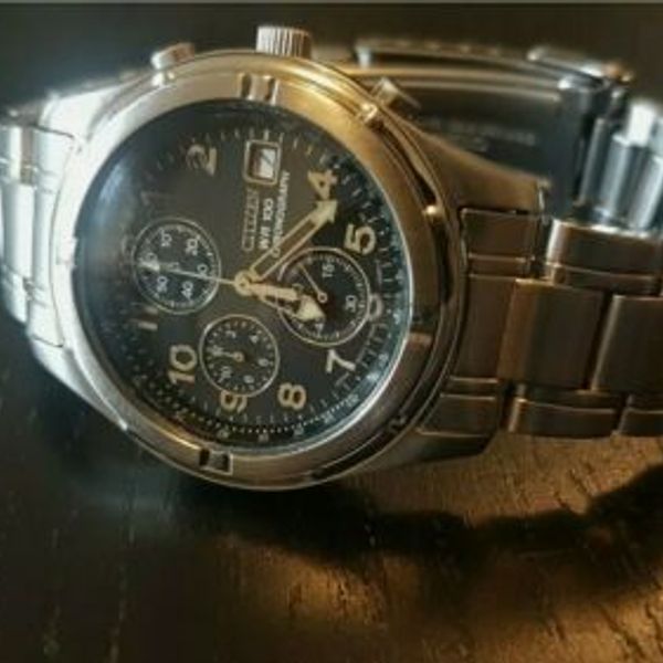 CITIZEN WR100 Chronograph (0510-S91085) Japanese Movement Watch with ...