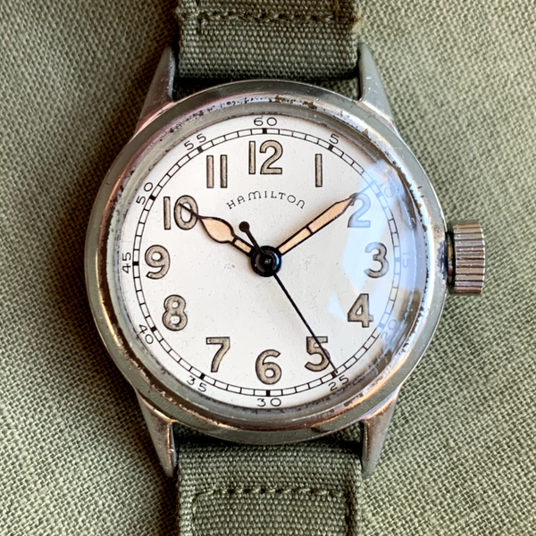 1940's Hamilton FSSC 88-W-800 Hack US Military WWII Grade 987S Watch ...