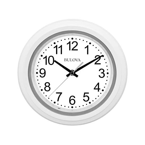 Bulova Bulova Wall Clock Wall Clock Bulova C4865 Night Vision Lighted ...