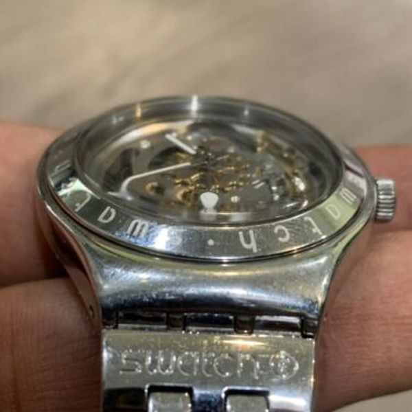Swatch Classic Irony Body And Soul Automatic Watch 21 jewels 2841-1 V8 ...