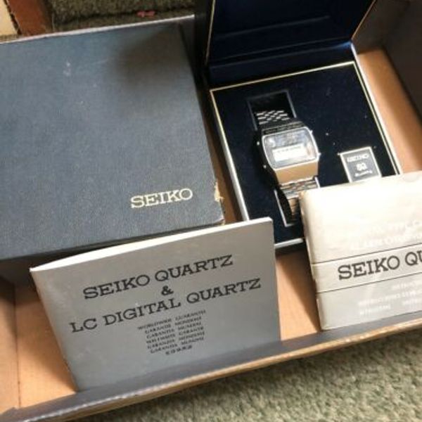 Vintage SEIKO QUARTZ LC 0439-5007 Gent's Watch, Boxes, Instructions ...