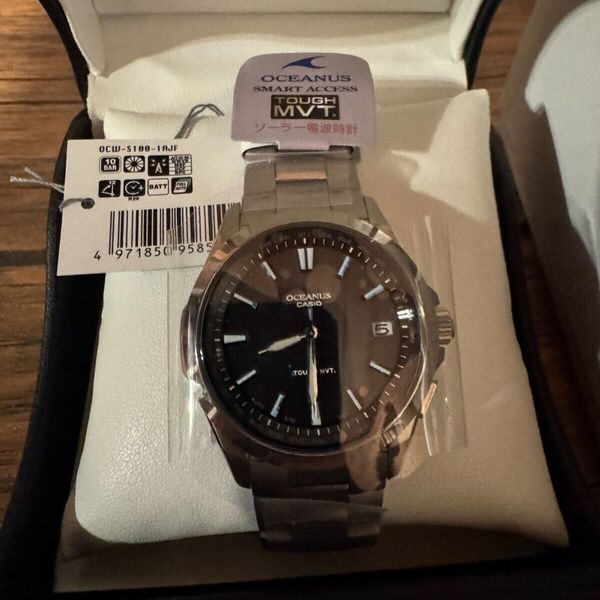Casio Oceanus OCW-S100-1AJF Men Watch | WatchCharts Marketplace