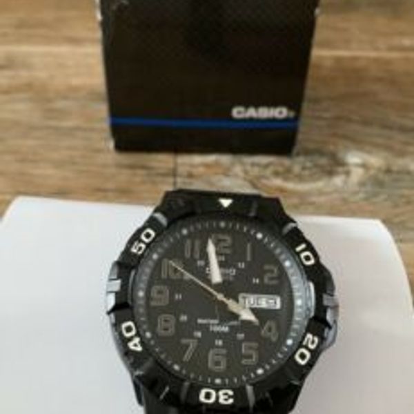 Casio 5474 MRW-210H LARGE FACE WATCH - WATER RESIST 100 M | WatchCharts ...