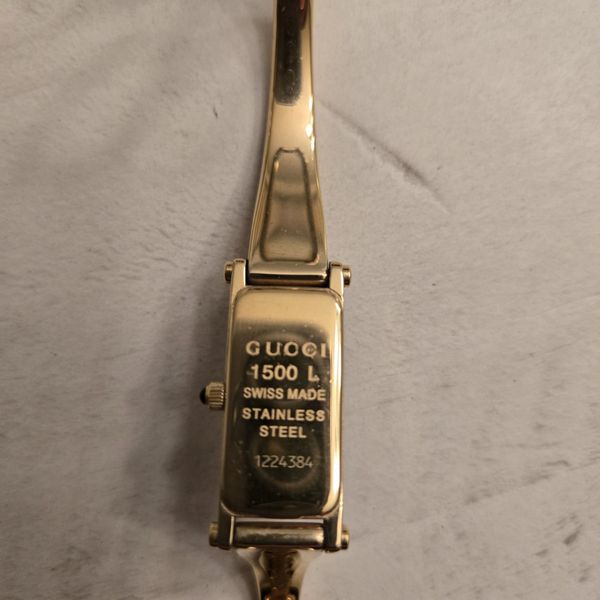 Gucci Womens Watch 1500L Mother Of Pearl Face, Swiss Made ...