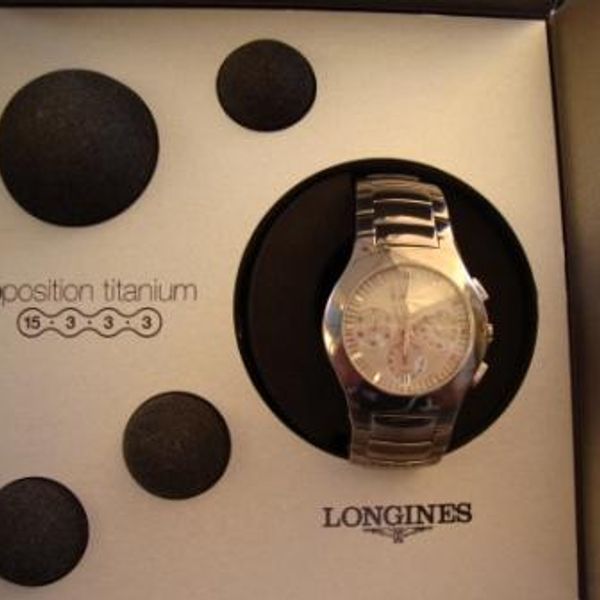 Fsot Mint Longines Oposition Titanium Automatic Chronograph ...