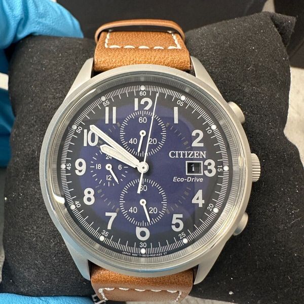 Citizen Men's Eco-Drive Weekender Garrison Chronograph Field Watch ...