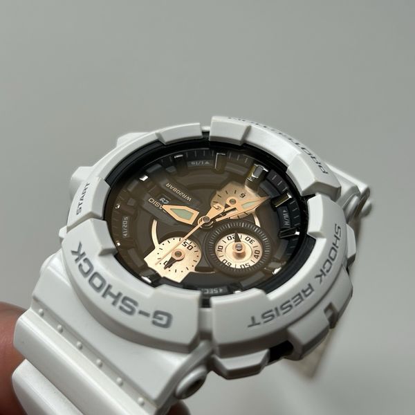 G Shock GAC-100RG-7AER Casio Analogue Wristwatch for Men - Black/ White ...