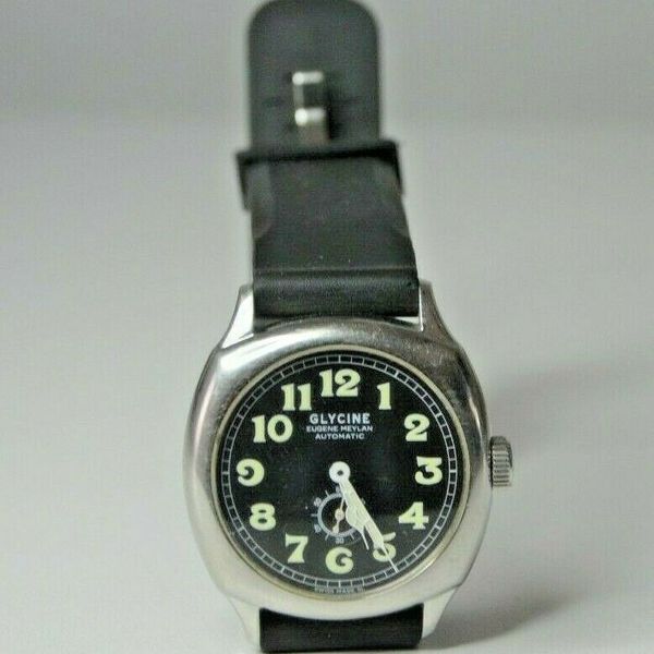 Glycine Eugene Meylan automatic watch, ref 3835 - In Very Good ...