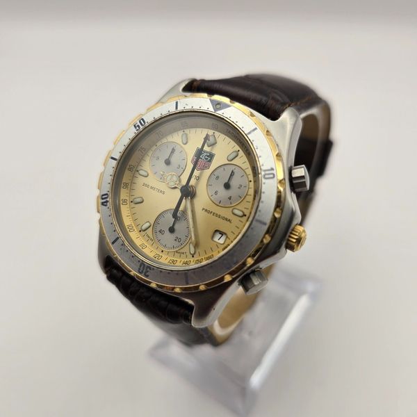 SWISS TAG HEUER 2000 SERIES PROFESSIONAL 575.406R CHRONOGRAPH MEN'S ...